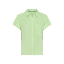 Klassische Bluse Brax "Style VIV", Damen, Gr. 34, hellgr&uuml;n, Web, 100% Leinen, Blusen Bluse