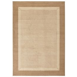 NYVI Teppich Basic - Strapazierf&auml;hig, Pflegeleicht, Vielseitig Gr&ouml;&szlig;e:160x230 cm;Farbe:Beige Creme