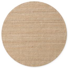 NYVI Teppich Boucl&eacute; - Pflegeleicht, F&uuml;r Fu&szlig;bodenheizung, Strapazierf&auml;hig Gr&ouml;&szlig;e:&Oslash; 200 cm;Farbe:Natur Gold