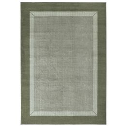 NYVI Teppich Basic - Strapazierf&auml;hig, Pflegeleicht, Vielseitig Farbe:Gr&uuml;n;Gr&ouml;&szlig;e:160x230 cm