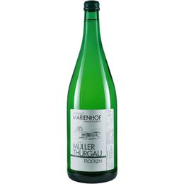 Weingut Marienhof M&uuml;ller-Thurgau 1,0 L / Rivaner 2024 Trocken - Franken &ndash; Wei&szlig;wein Landwein Main