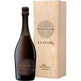 French Bloom : La Cuv&eacute;e Vintage Blanc de Blancs Chardonnay 2023 Trocken - Rheinhessen &ndash; Sonstiges Sch&auml;umendes Getr&auml;nk aus alkoholfreiem Wein