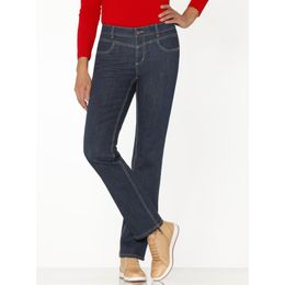 Ascari Damen Jeans mit Kontrastn&auml;hten, dark blue, Gr&ouml;&szlig;e 36