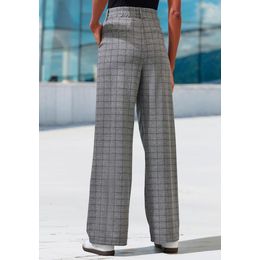 Lascana Schlupfhose 'extra Weit mit Bundfalten' grau Gr. 32/34 f&uuml;r Damen