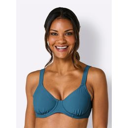 feel good Damen Bikini-Oberteil mit herausnehmbaren Softcups, topas, Gr&ouml;&szlig;e 40B
