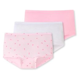 3 Schiesser Kinder-Pantys - Gr. 98 - wei&szlig;