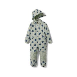 Tchibo - Kleinkind-Regen-Einteiler - Kinder - Gr. 122/128 - mintgr&uuml;n/print