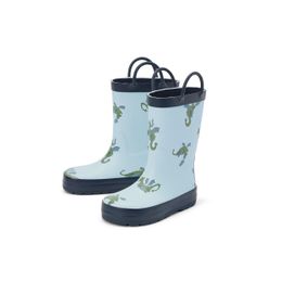 Tchibo - Kinder-Regenstiefel - Gr. 28-29 - hellblau/print