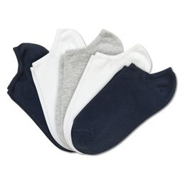 Tchibo - 5 Paar Sneakersocken - Damen - Gr. 39-42 - dunkelblau