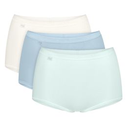 Sloggi Basic+ Maxi C3P - Damen - Gr. 42 - t&uuml;rkis