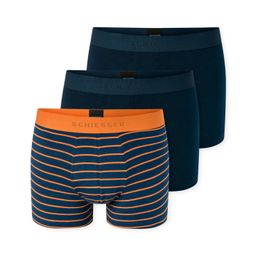 3 Schiesser Slipboxer - Herren - Gr. Xl/7 - schwarz/gestreift