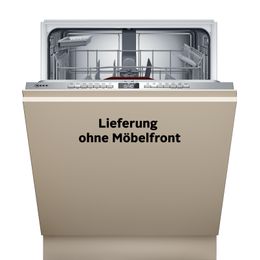 Neff vollintegrierbarer Geschirrsp&uuml;ler "S275EAX16E", Energieeffizienz: A (A-G), silber, B:60cm H:87cm T:55cm, Geschirrsp&uuml;ler, Automatische T&uuml;r&ouml;ffnung f&uuml;r Effizienz, flexible K&ouml;rbe