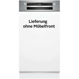 Bosch teilintegrierbarer Geschirrsp&uuml;ler "SPI4HMS49E", Energieeffizienz: E (A-G), silber (wei&szlig;), B:44,8cm H:81,5cm T:57,3cm, Geschirrsp&uuml;ler, Mit 3-fach Rack Matic & 2 Spr&uuml;harmen im Oberkorb