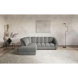 Ecksofa COTTA "Mado, Breite 260 cm", grau, B:260cm H:88cm T:104cm, 100% POLYESTER (PES), Sofas, Ecksofa, verschiedene Sofas individuell kombinierbar