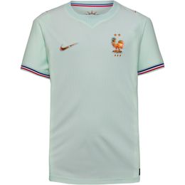 Nike FRANKREICH AWAY Teamtrikot Kinder - Gr&ouml;&szlig;e 140/146 - gr&uuml;n