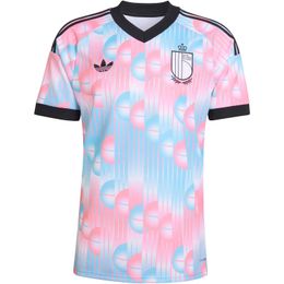Adidas WM 2026 Belgien Ausw&auml;rts Teamtrikot Herren - Gr&ouml;&szlig;e L - blau