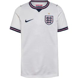 Nike ENGLAND HOME Teamtrikot Kinder - Gr&ouml;&szlig;e 140/146 - wei&szlig;