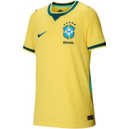 Nike WM 2026 Brasilien Heim Teamtrikot Kinder - Gr&ouml;&szlig;e 146/152 - gelb