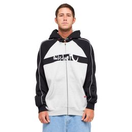 Hoodie Quiksilver "YG Operator", Herren, Gr. L, light grau heather, Obermaterial: 45% Walkfrottier, 40% Walkfrottier, 15% Microfaser;, Sweatshirts Hoodie