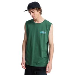 T-Shirt Quiksilver "EV Quikglobe Muscle", Herren, Gr. L, forest, Obermaterial: 70% Walkfrottier, 30% Walkfrottier;, Shirts T-Shirt