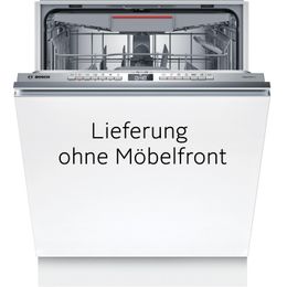 Bosch vollintegrierbarer Geschirrsp&uuml;ler "SMV4EVX08E", Energieeffizienz: B, silber (wei&szlig;), B:59,8cm H:81,5cm T:55cm, Geschirrsp&uuml;ler, Info Light - erlischt bei Beendigung des Sp&uuml;lvorgangs, flexible K&ouml;rbe, vollintegrierbarer Geschirrsp&uuml;ler