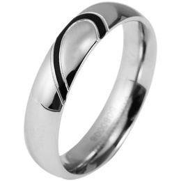 Adelia&acute;s Fingerring ADELIA&acute;S "Herren Ring aus Edelstahl" Gr. 70, silber, Fingerringe, Herren, 70, Edelstahl, Fingerring
