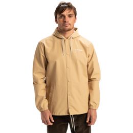 Outdoorjacke Quiksilver "Rain Cloud", Herren, Gr. XS, gr&uuml;n (khaki), Obermaterial:65% Walkfrottier, 35% Nylon;, Jacken Outdoorjacke