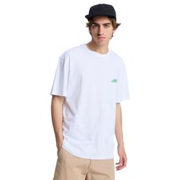 T-Shirt Quiksilver "EV Fade Spectrum", Herren, Gr. L, wei&szlig;, Obermaterial: 70% Walkfrottier, 30% Walkfrottier;, Shirts T-Shirt