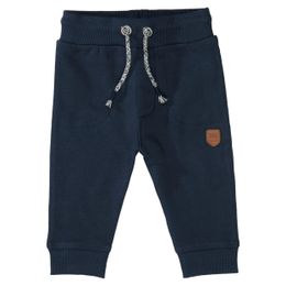 Jogginghose STACCATO, Jungen, Gr. 68, Normalgr&ouml;&szlig;en, blau (marine), Oberstoff: 100% Baumwolle., kontrastfarbene Details, unifarben, Basic, normal, Hosen Jogginghose, Baby