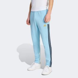 Sporthose adidas Sportswear "HOUSE OF TIRO NATIONS PACK", Damen, Gr. L, N-Gr, icey blau, wei&szlig;, night navy, hazy beige, normal, gr., Obermaterial: 53% Baumwolle, 47% Polyester, Hosen Sporthose