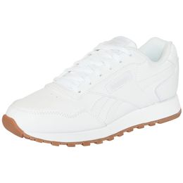 Sneaker Reebok CLASSIC "REEBOK GLIDE", M&auml;dchen, Gr. 34,5, wei&szlig;, wei&szlig;, gum, Synthetik, Textil, Schuhe Sneaker