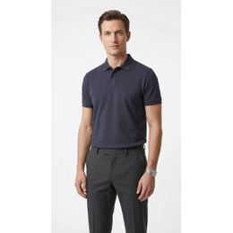 Poloshirt Replay, Herren, Gr. L, navy, Piqu&eacute;, Obermaterial: 100% Baumwolle, normal normal, ohne Ausschnitt, angesetztes B&uuml;ndchen, Shirts Poloshirt, Feiner Piqu&eacute; aus Baumwolle
