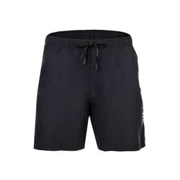 Badeshorts Armani Exchange "Badeshorts Boxer Beachwear 1er Pack", Gr. L, N-Gr, schwarz, Obermaterial: 100% Polyester PES., Badehosen Badeshorts