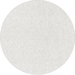Teppich Ayyildiz Teppiche "Nizza 1800 Kurzflorteppich", beige (cream), H:6mm &Oslash;:120cm, Polypropylen, Teppiche, Teppich, pflegeleicht, leicht melierter Kurzflor, ringsum gekettelt, Wohnzimmer