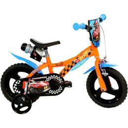 Kinderfahrrad DINO BIKES "Hot Wheels 12" Kinderfahrrad 2-4 Jahre" Gr. 21, orange, Fahrr&auml;der, Kinder, 12 Zoll (30,48cm) hinten: 12 Zoll (30,48cm), Kinderfahrrad