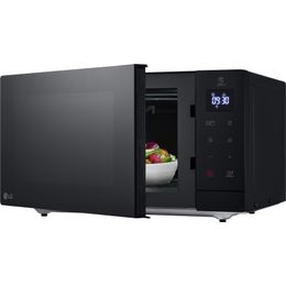 LG Mikrowelle "MH7032JAS", schwarz, B:50,9cm H:29cm T:41,6cm, Mikrowellen, mit Grill, Mikrowelle