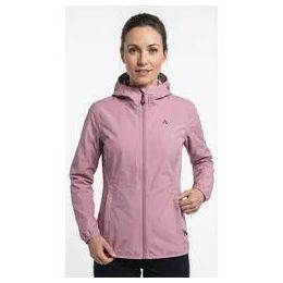 Sch&ouml;ffel Regenjacke SCH&Ouml;FFEL "Jacket Style Migandi WMS", Damen, Gr. 38, pearly afterglow, Taft, Obermaterial: 100% Polyester, hoch geschlossener Ausschnitt, eingesetzt eingefasste Kante, Jacken Regenjacke