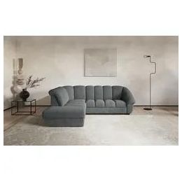 Ecksofa COTTA "Mado, Breite 260 cm", grau (anthrazite), B:260cm H:88cm T:104cm, 100% POLYESTER (PES), Sofas, Ecksofa, verschiedene Sofas individuell kombinierbar
