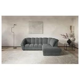 Ecksofa COTTA "Mado, Breite 260 cm", grau (anthrazite), B:260cm H:88cm T:104cm, 100% POLYESTER (PES), Sofas, Ecksofa, verschiedene Sofas individuell kombinierbar