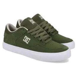 Sneaker DC Shoes "Onyx", Herren, Gr. 9(42), olive, tan, Obermaterial:58, 5% Leder, 32, 7% Synthetik, 8, 8% Microfaser;, Schuhe Sneaker