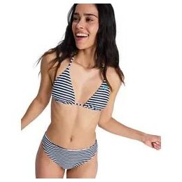 Triangel-Bikini-Top Roxy "Summer Surf RV Tiki Tri", Damen, Gr. XXL, Cup B, schwarz-wei&szlig; (anthrazit the moe), Obermaterial: 85% Microfaser, 15% Elasthan;, Bikini-Oberteile