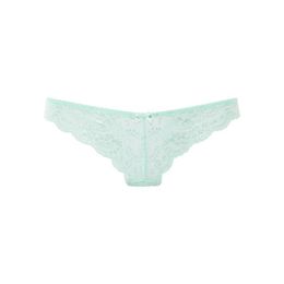 Lascana String turquoise Gr. 44/46 f&uuml;r Damen. Mit Schleife. K&ouml;rpernah