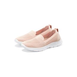 Lascana Slipper 'Halbschuh, Sneaker, Slip-On-Sneaker,' orange Gr. 36 f&uuml;r Damen