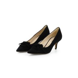 Evita GIULIA Damen Pumps - Rauleder Schwarz - 46