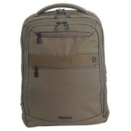 Cityrucksack DISCOVERY "Downtown", Gr. B/H/T: 32cm, khaki, Kunstfaser, Rucks&auml;cke Cityrucksack, mit integrierter RFID-Tasche