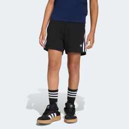 Shorts adidas originals "3-STREIFEN SPRINTER", Jungen, Gr. 128, N-Gr, schwarz,, Obermaterial: 70% Baumwolle, 30% Polyester, Hosen Shorts
