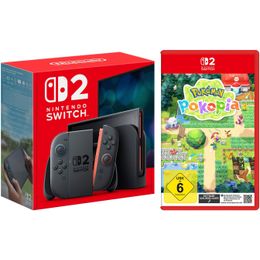 NINTENDO SWITCH 2 Konsolen-Set "Switch 2 + Pok&eacute;mon Pokopia", schwarz, B:27,2cm H:16,6cm T:1,39cm, Spielekonsolen, Topseller