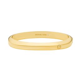 Armreif Michael Kors "Schmuck Geschenk Metall PREMIUM", gelbgoldfarben, Armb&auml;nder, Damen, 17cm, Metall, Armreif