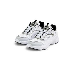 Sneaker Fila "COLLENE A WMN", Damen, Gr. 39, wei&szlig;, schwarz, Synthetik, Textil, Schuhe Sneaker