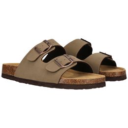 Sandale NOU "WHITEHILL W CORK SANDAL V2", Damen, Gr. 37, timber wolf, Synthetik, Schuhe Sandale